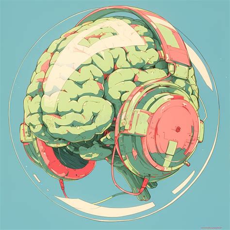 Neurodivergent Brain Representation Stock Illustration Illustration
