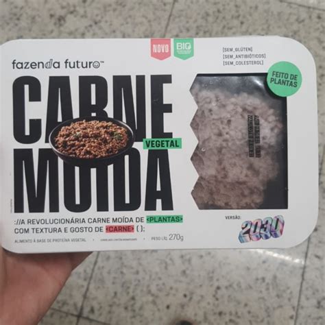 Carne Moida De Plantas From Fazenda Futuro Vegan Product Reviews