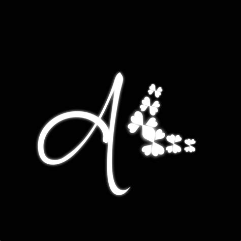 Download Cursive A Butterflies Name Wallpaper