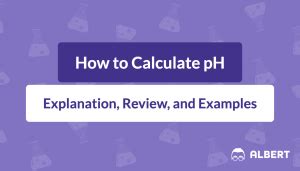 How To Calculate Ph Explanation Review And Examples