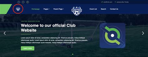 Customize Menubar Settings Gotsport Club Website Support