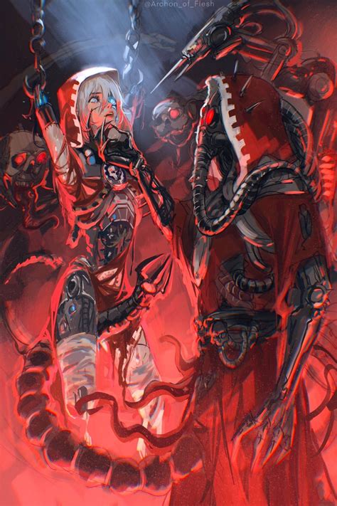 Skitarii Warhammer K Drawn By Celestial Fang Danbooru