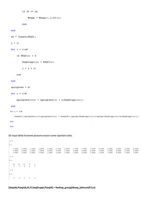 Algoritmo Esteso Di Johnson Per Group Scheduling Su Due Macchine PDF
