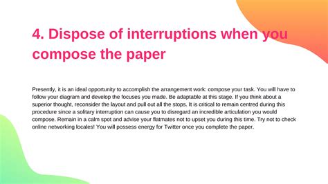 Assignment Writing Tips Ppt