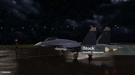 러시아 제트 전투기 는 비 3d 렌더링에서 실행 활주로 엔진으로 향하고 공군에 대한 스톡 사진 및 기타 이미지 공군 공항 교통수단 Istock