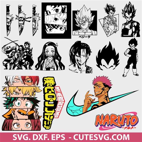 Naruto Svg Bundle Naruto Knife Svg Naruto Uzumaki Svg