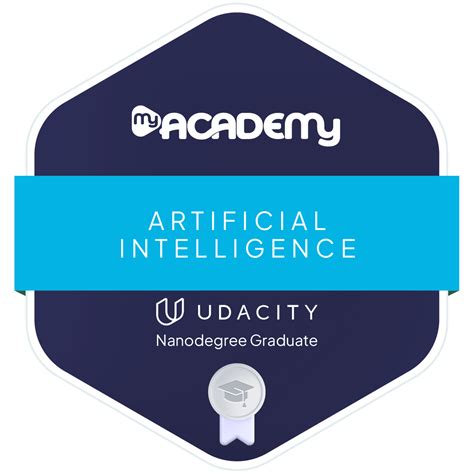 Artificial Intelligence Udacity Nanodegree Badge Credly