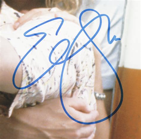Elisabeth Shue Signed Cocktail 11x14 Photo Beckett Hologram