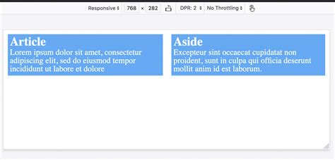 Using Min Width Media Query For Mobile First Design