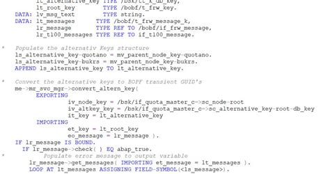 BOPF Using Non UUIDs DB KEY Keys DB Tables SAP Community