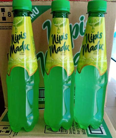Cod Minuman Nipis Madu Lime Soda 330 Ml 1 Dus Isi 12 Botol Nipis Madu Minuman Lime Soda