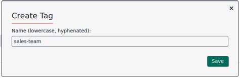 Manage Tags Cyberhive Product Documentation