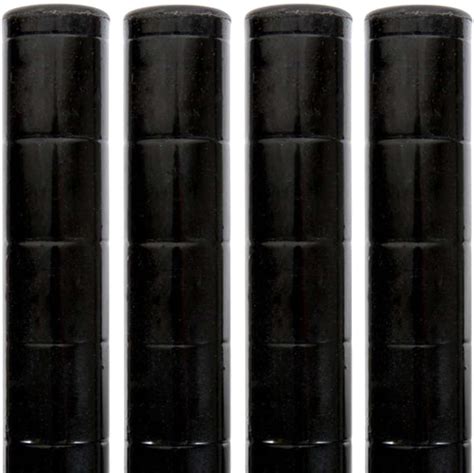 Zedfire 96 Black Epoxy Nsf Shelving Posts Pack Of 4