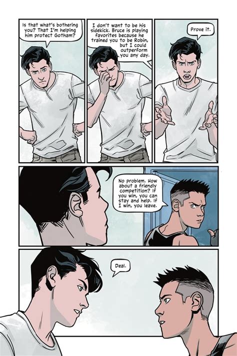 What I Like About The Robin Graphic Novel Is That They Showcase Dick