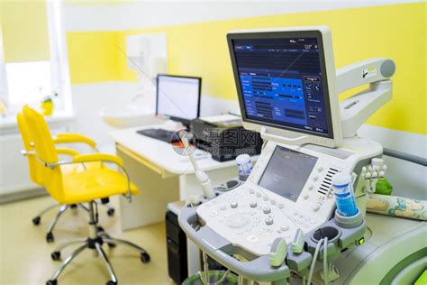 诊所医疗超声波诊断设备声像学健康检测高清图片下载 正版图片506324321 摄图网