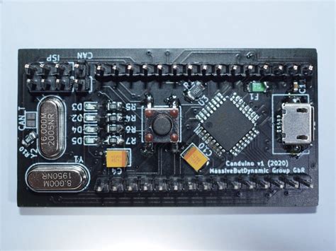 microchip makes the canduino is an arduino
