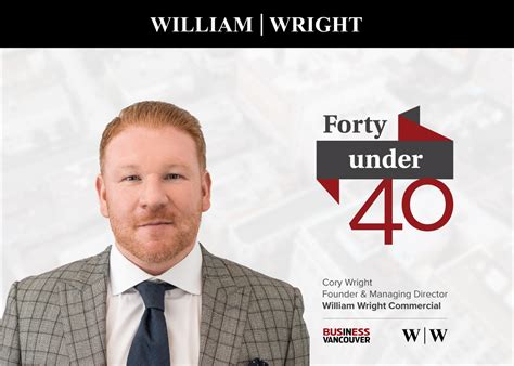 Cory Wright Recognized As Outstanding Business Leader In Business In