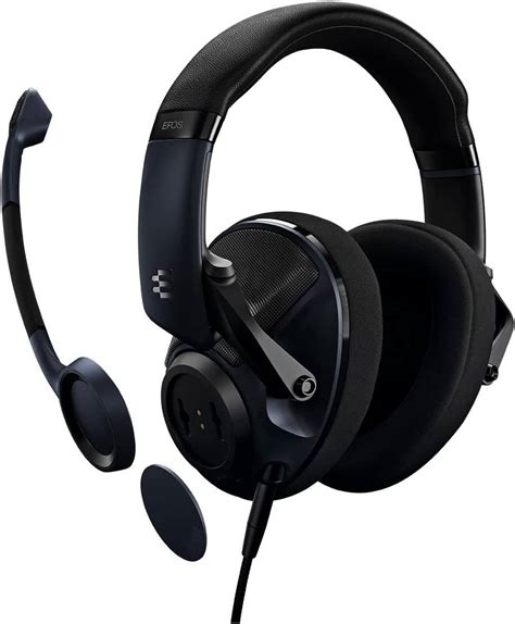 Epos H6pro Open Back Gsx 300 Audio Gaming Bundle Lift To Mute Mic