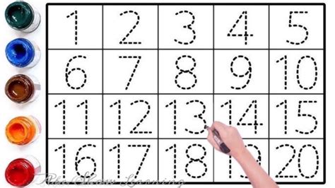 learn to count 1 to 20 12345678910 number 1 to 20 counting one two
