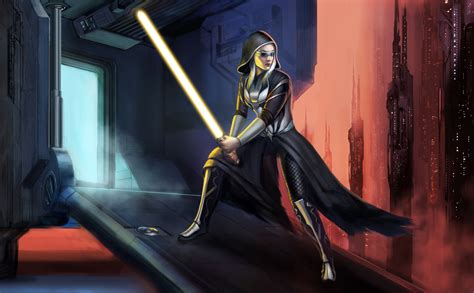 Star Wars Female Jedi Fan Art