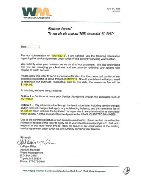 Tree Removal Request Letter Sample