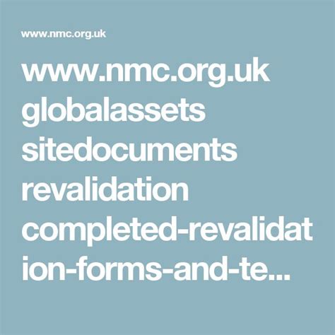 Uk Globalassets Sitedocuments Revalidation Completed
