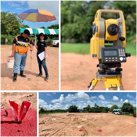🌼 งานสำรวจวางตำแหน่งหมุดเสาเข็มตอก 🌼 🕍 Project ก่อสร้างอาคาร คสล 👨🏻‍💼 Owner คุณวิษณุชัย 🗺