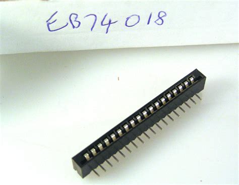 Pcb Mount Card Edge Connector Sockets 0 1inch Range 3 To18 Way 5 Pieces Eb0074 Rich Electronics