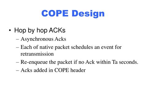 Ppt Xors In The Air Practical Wireless Network Coding Powerpoint