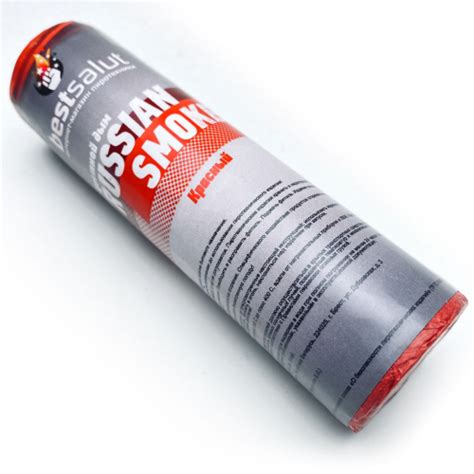 Шашка дымовая с фитилем красная Russian Smoke 2 Fps035