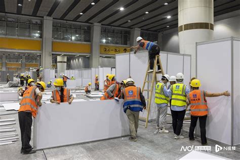 探营广州在建方舱医院，正在琶洲会展中心推进建设南都视频吴林波