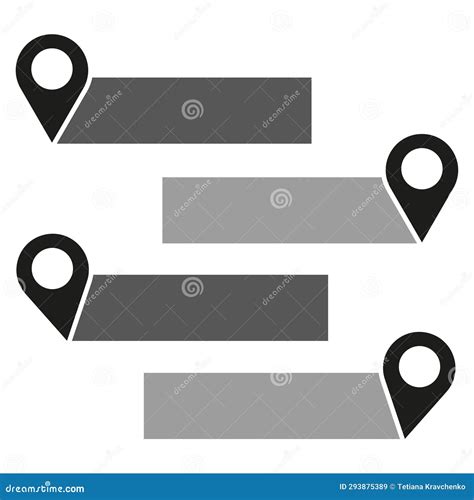 Map Pin Map Marker Vector Illustration Eps 10 Stock Vector