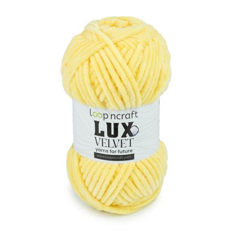 Lux Velvet Soft Yellow