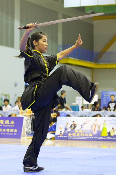 組圖：全世界華人武術大賽女子器械組 武術大賽武術大賽 大紀元