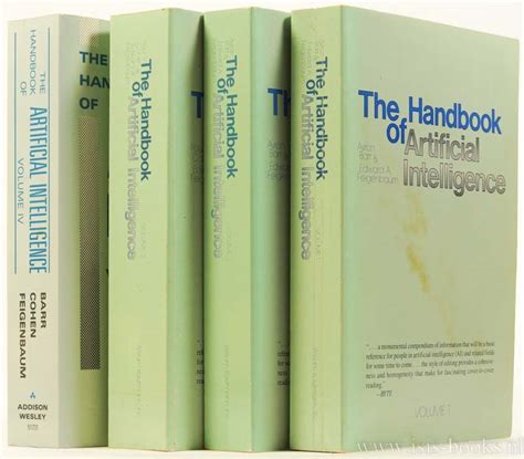 The Handbook Of Artificial Intelligence Complete In 4 Volumes By Barr A Feigenbaum Ea