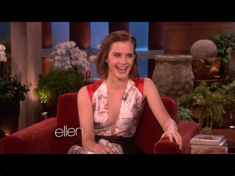 Naked Emma Watson In Ellen The Ellen Degeneres Show