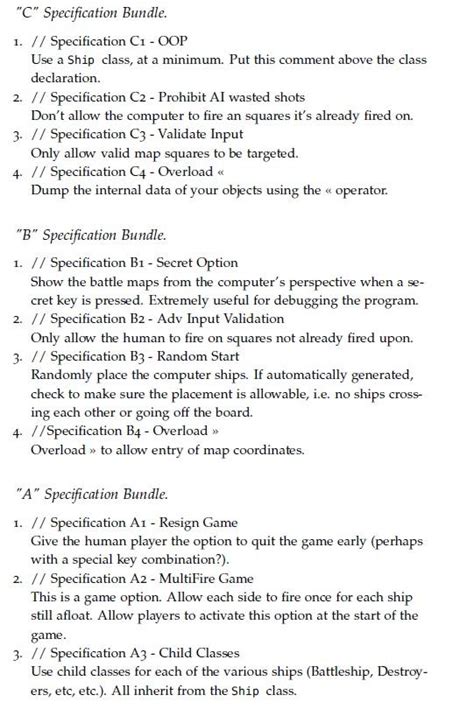 Solved Kindly Code The Battleship Game By Using The Below