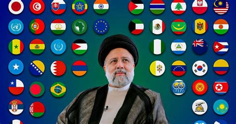 حضور مقامات کشورهای مختلف در مراسم تشییع «ابراهیم رییسی