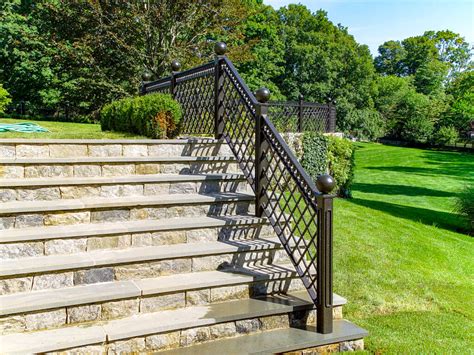 Contemporary Outdoor Stair Railings Blending Style And Safety