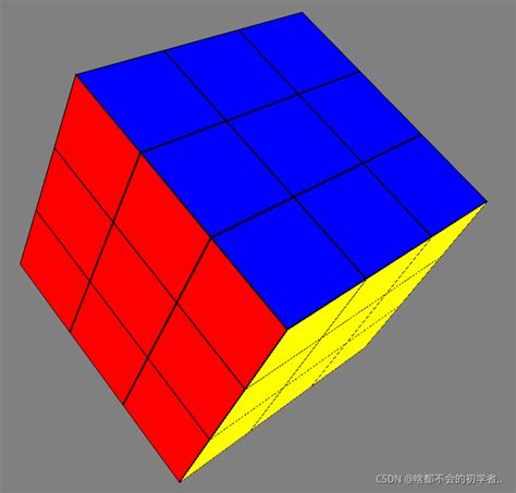 Html 动画、3d学习之制作魔方练习html魔方旋转 Csdn博客