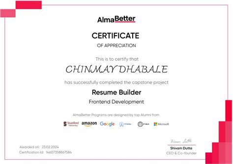 Chinmay Dhabale On Linkedin Sertifier Digitalbadge Digitalcertificate Digitalcredentials