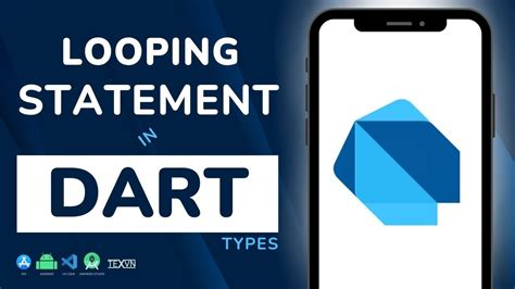 Looping Statement In Dart Programming Dart Tutorial Youtube