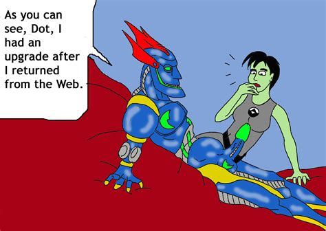 Rule 34 Dot Matrix Green Skin Megabyte Reboot Tagme 301643