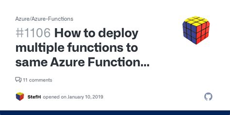 How To Deploy Multiple Functions To Same Azure Function App Using Azure