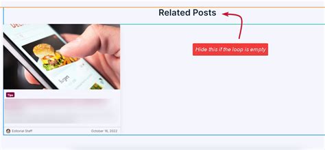 Hide Heading Element If Query Loop Is Empty How To Bricks Community Forum