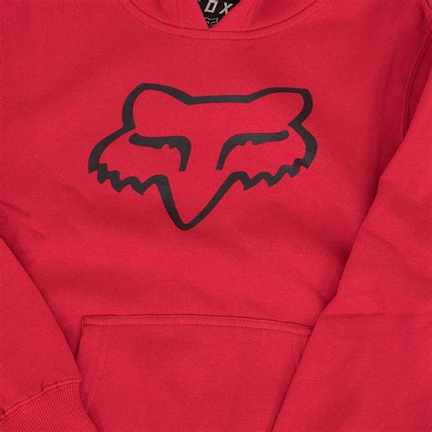 Fox Kinder Hoody Legacy dunkelrot - hier bestellen!