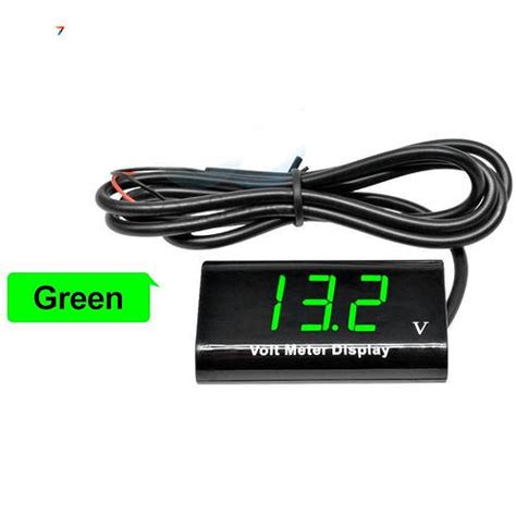 Вольтметр Voltage Indicator Ip68 Green Id 2126064808 ціна 474 ₴ купити на Prom Ua