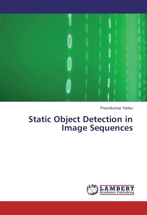 Static Object Detection In Image Sequences Yadav Pravinkumar