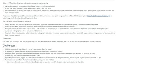 Solved Using A Matlab Live Script And Polar Plots Create An