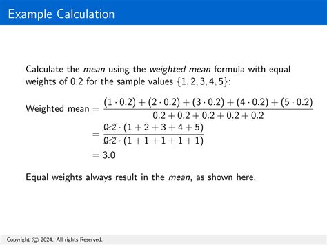 Difference Between Mean And Weighted Mean Pdf